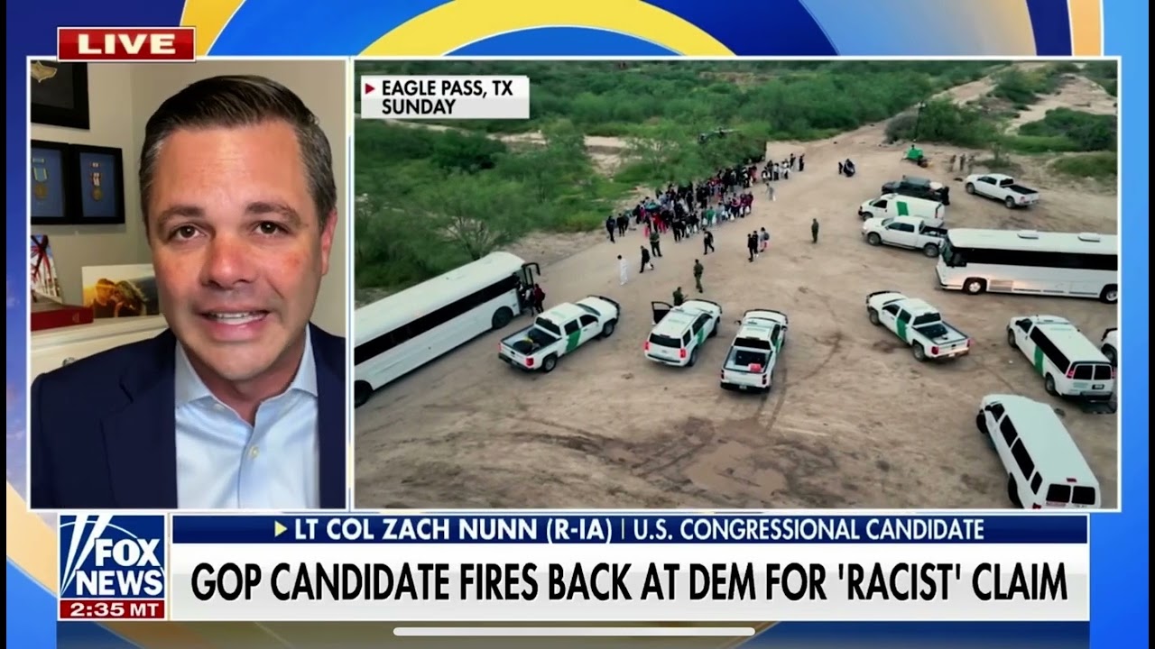 Nunn fires back at Axne after she calls securing border 'racist' - The ...